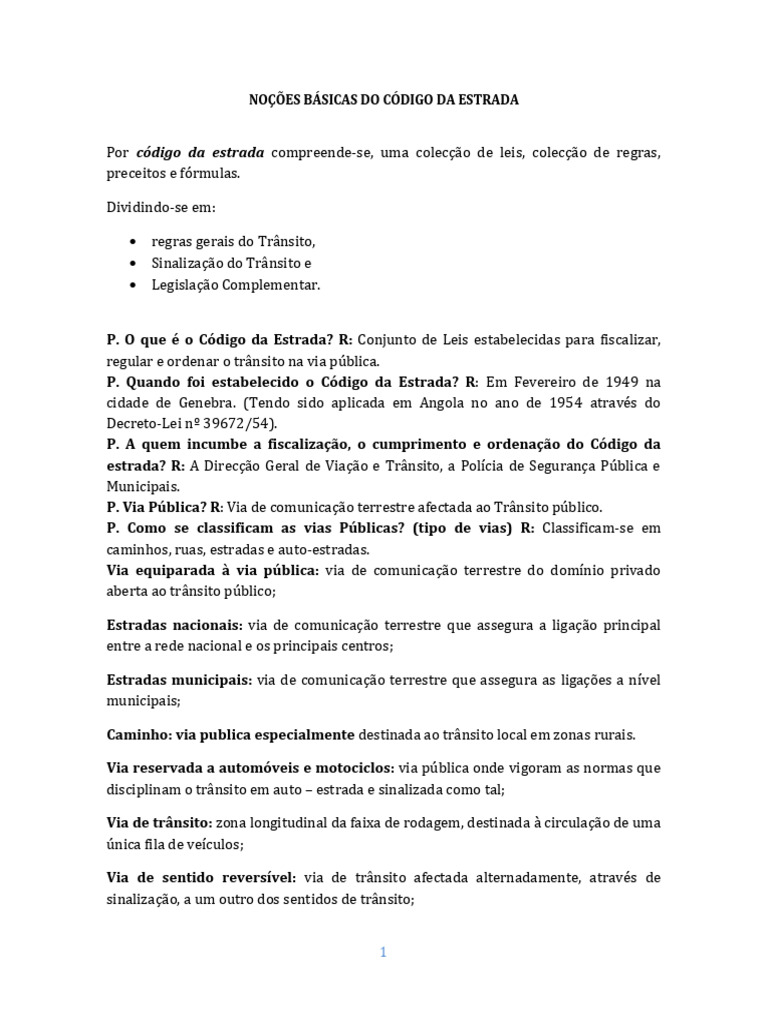 Manual de Regras Gerais | PDF