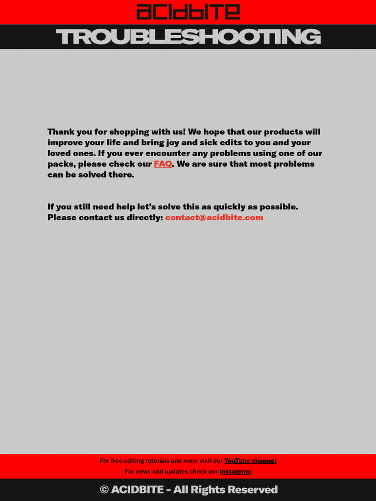 Troubleshooting | PDF