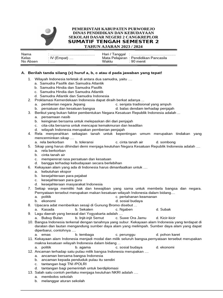 STS PPKN Sem 2 | PDF