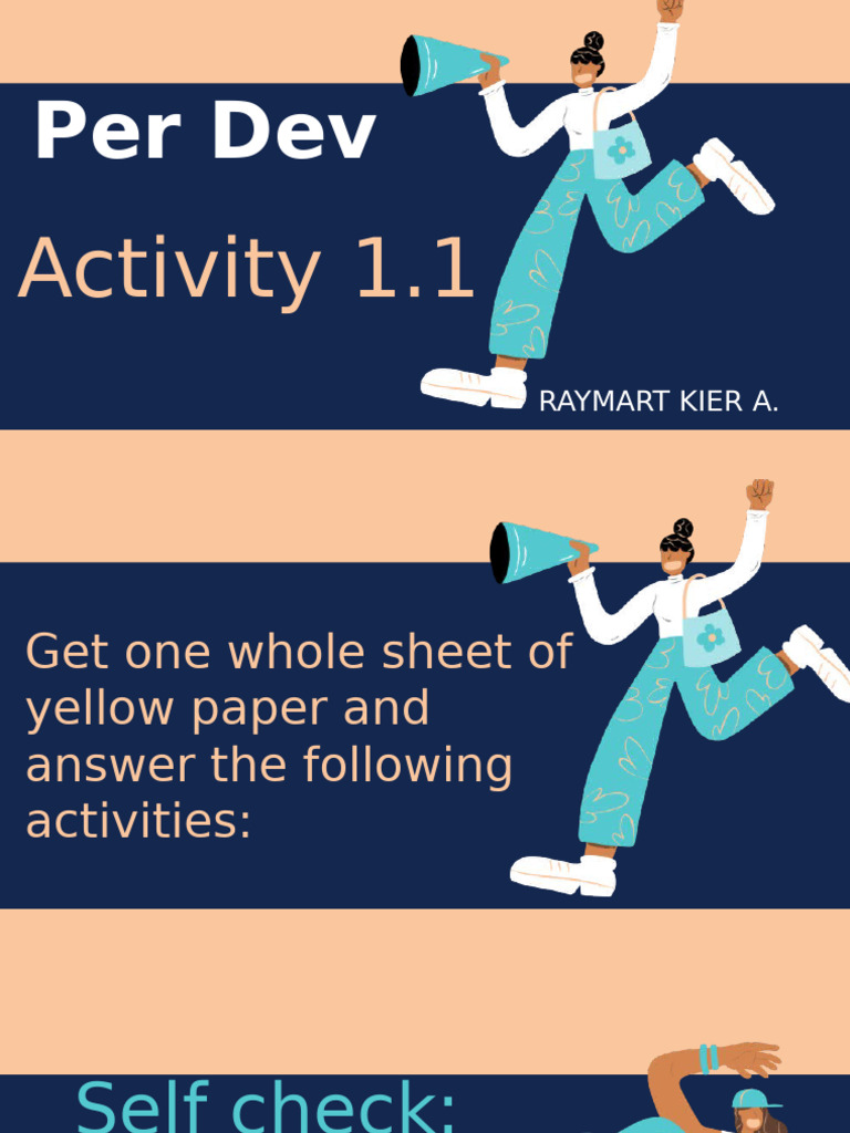 Five Areas of Development Activities | PDF