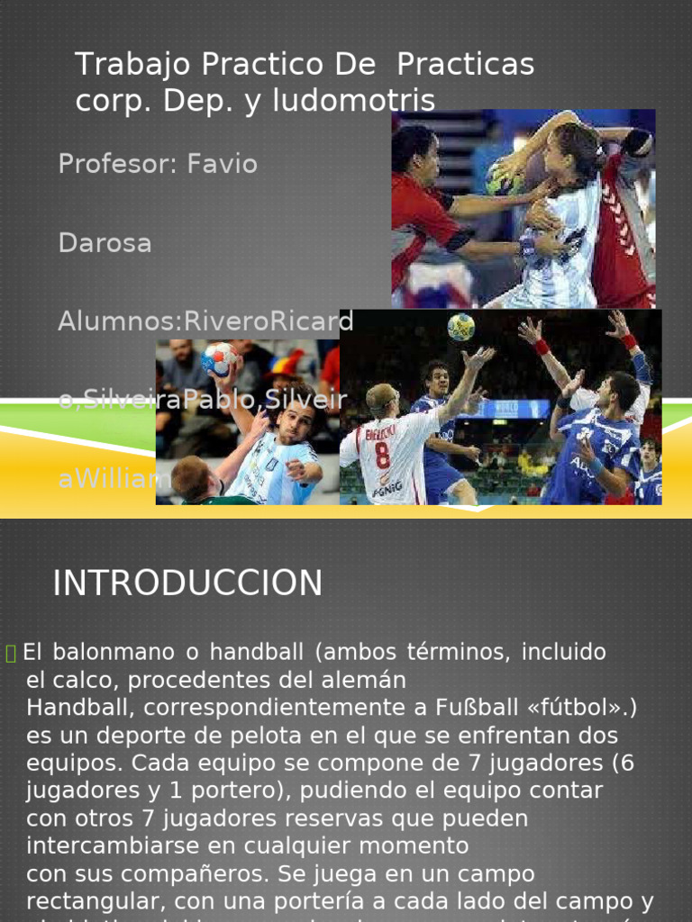 TP Handball | PDF