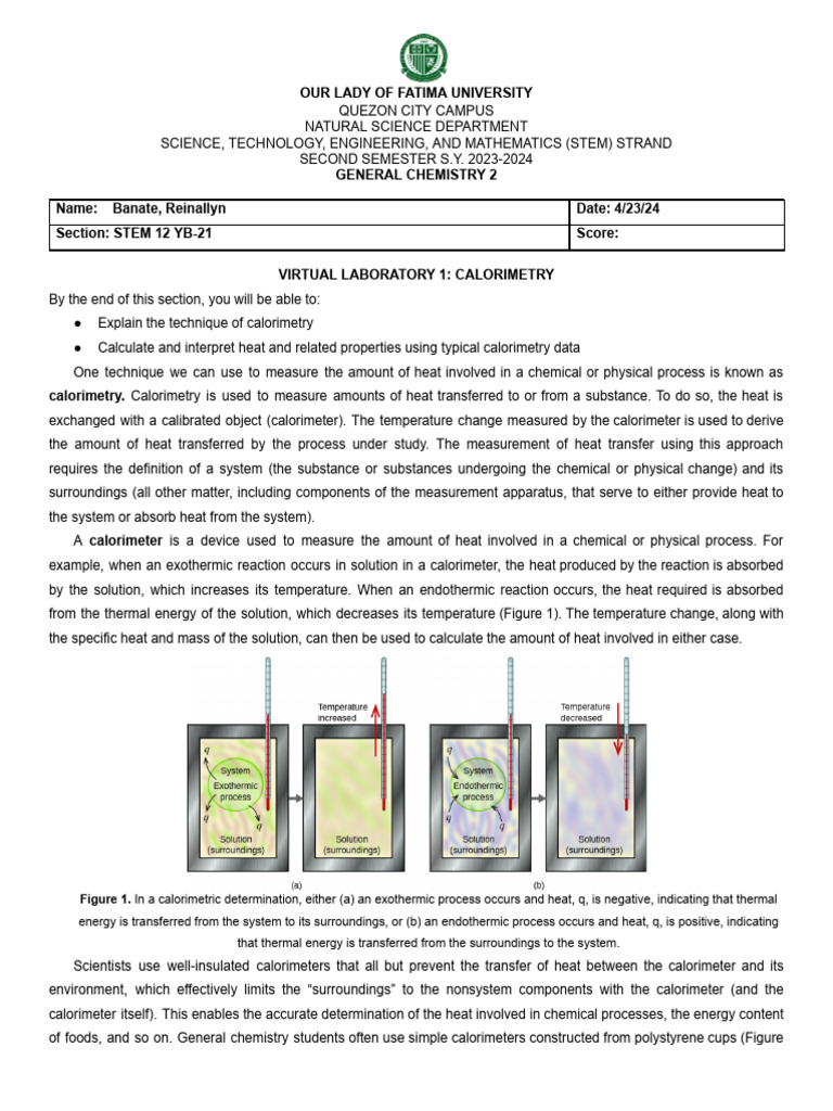Calorimeter | PDF