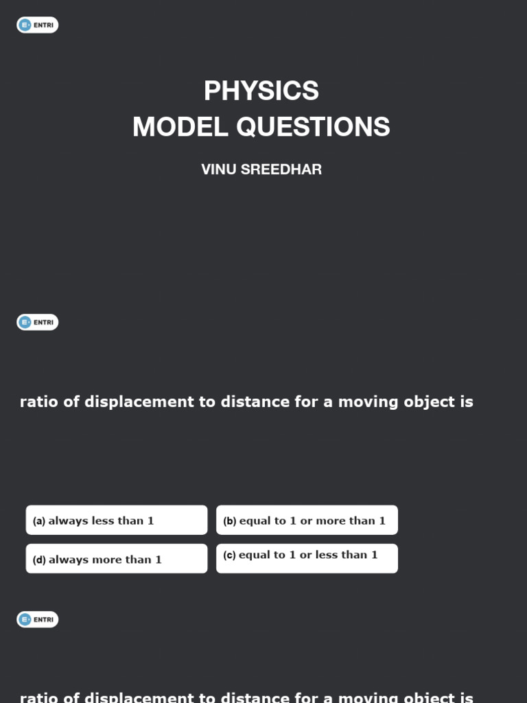 Motion Questions | PDF