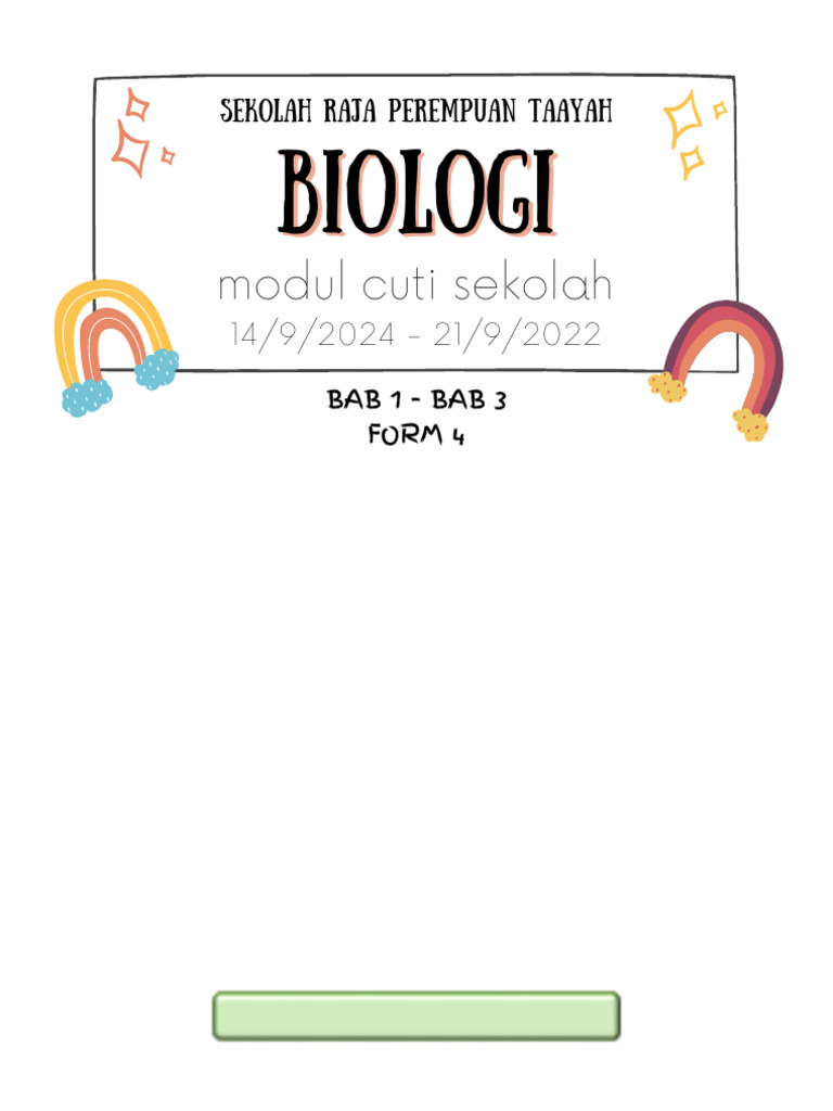 Biolog I | PDF