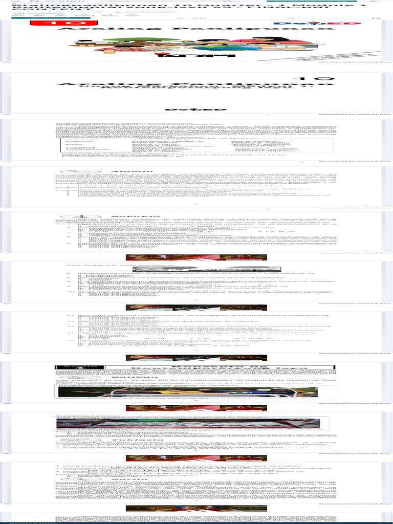 Aralingpanlipunan 10 Quarter - 1 Module 1 Kontemporaryong-Isyu v5 - FINAL-pdf CONTENT PDF | PDF