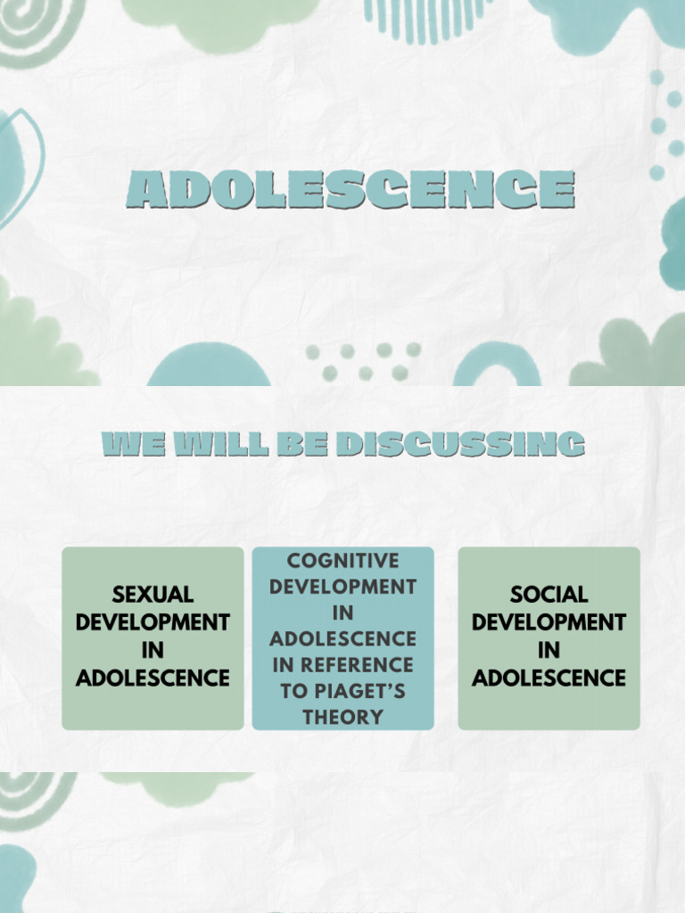 Adolescence | PDF