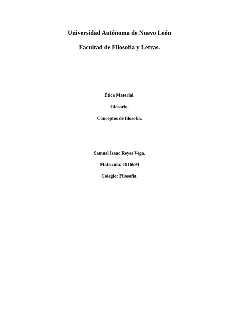 Glosario 030238 | PDF
