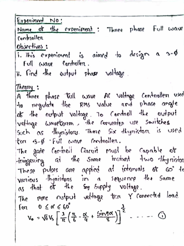Three Phase Full Wave Controller Pdf