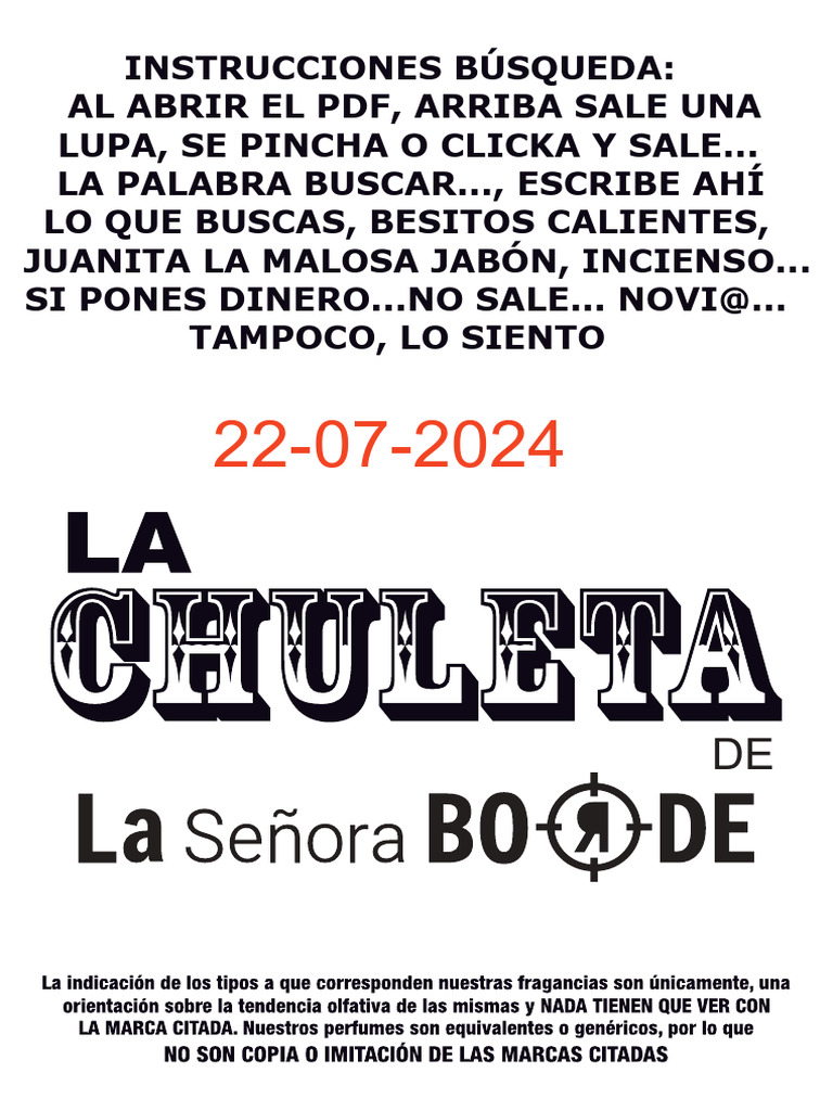 Chuleta Senora Borde 22-07-24 1 | PDF
