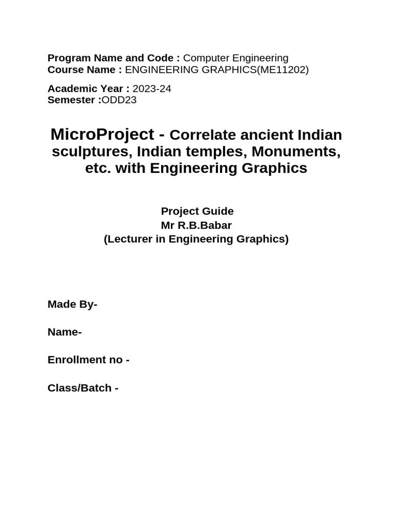 EGR Microproject | PDF