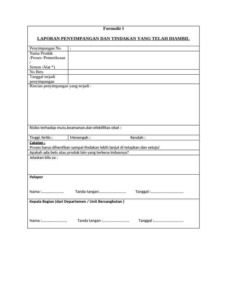 Formulir L Iii Pdf