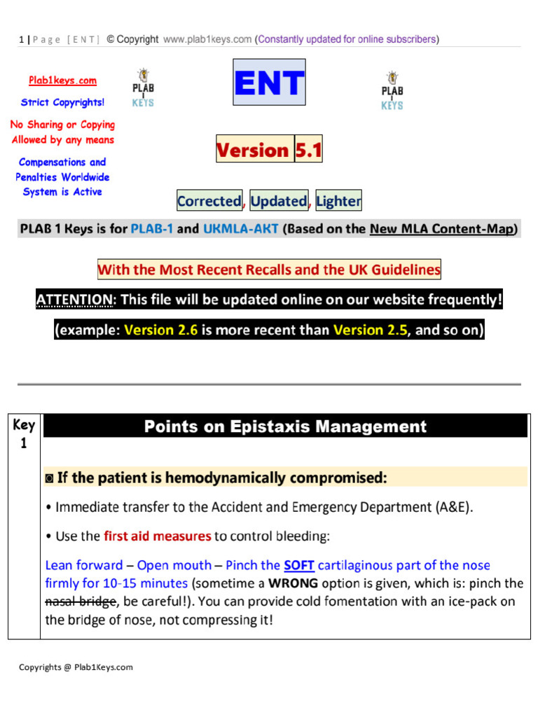 ENT | PDF