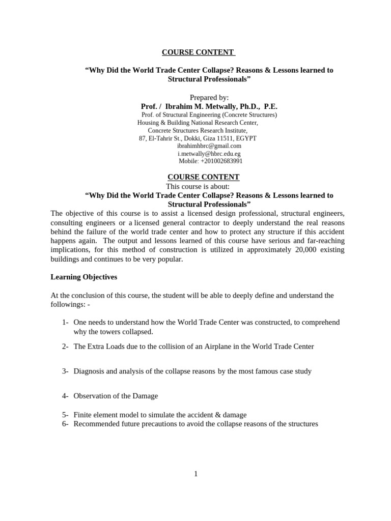 Course Content | PDF