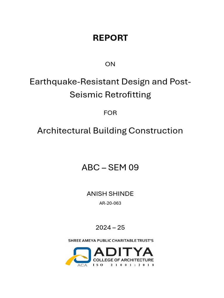 EARTHQUAKE_report | PDF