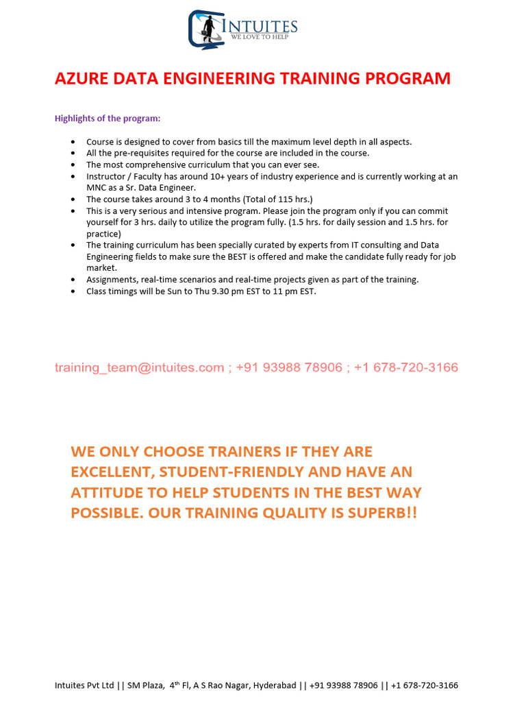 Azure Data Engineer Final Curriculum | PDF | Apache Spark | Art