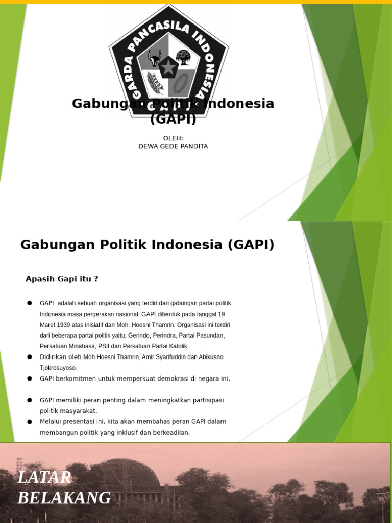 GAPI | PDF