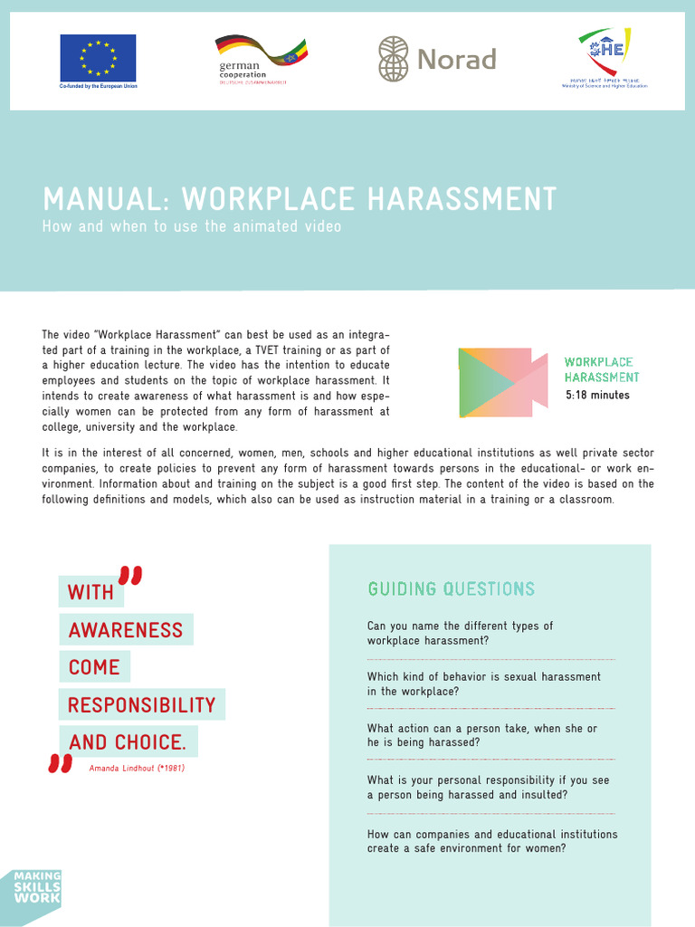 Module 05 - Workplace Harassment | PDF