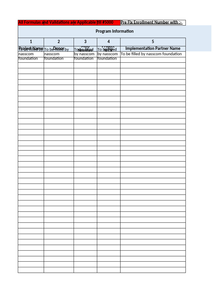 NF Beneficiary Profile Format (1) - 1 | PDF