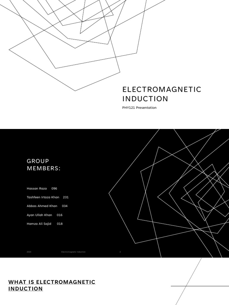 Electromagnetic Induction | PDF | Electromagnetic Induction | Inductor