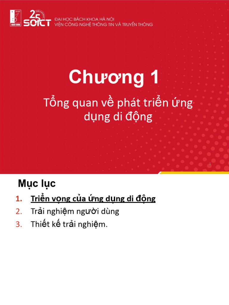 Chuong 1 Tong Quan Ve Phat Trien Ung Dung Di Dong | PDF