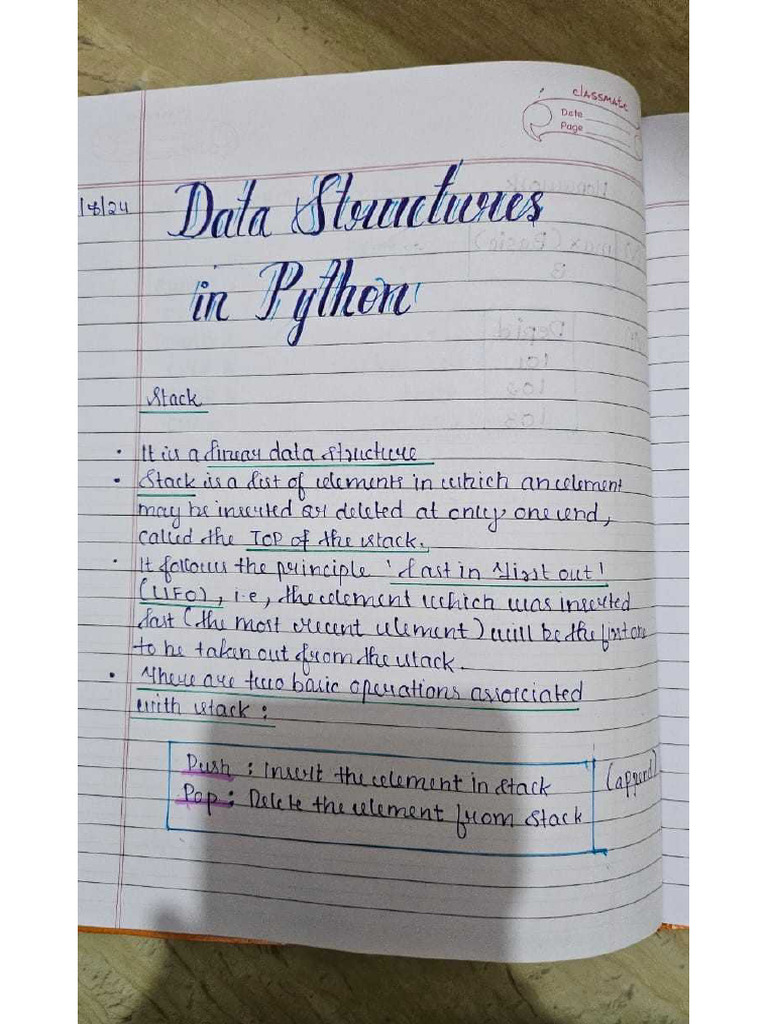 Data Structures Class 12 Computer Pdf