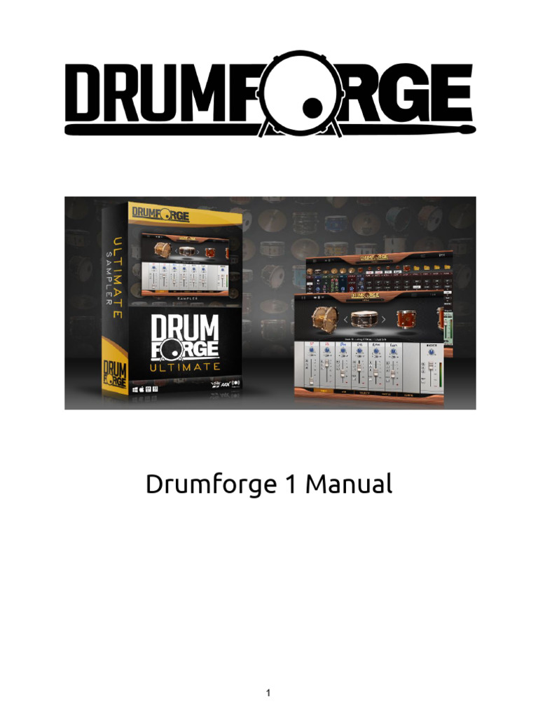 Drumforge Classic - Manual | PDF