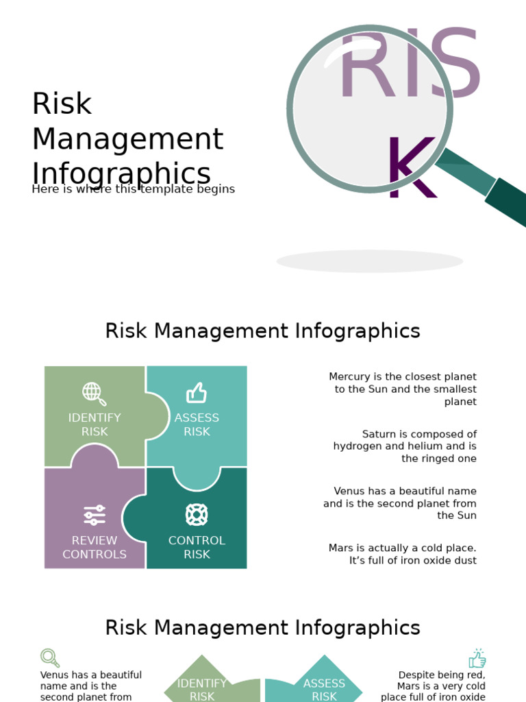 Risk Management Infographics by Slidesgo | PDF