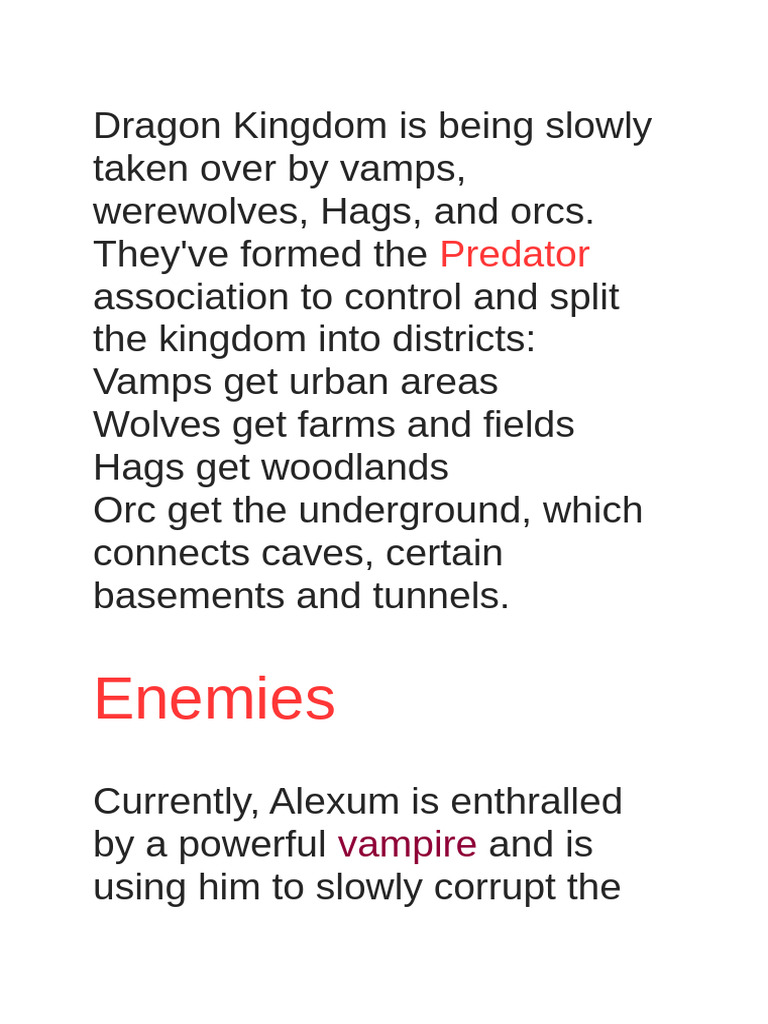 DND Dragon Kingdom Lore | PDF | Blasphemy