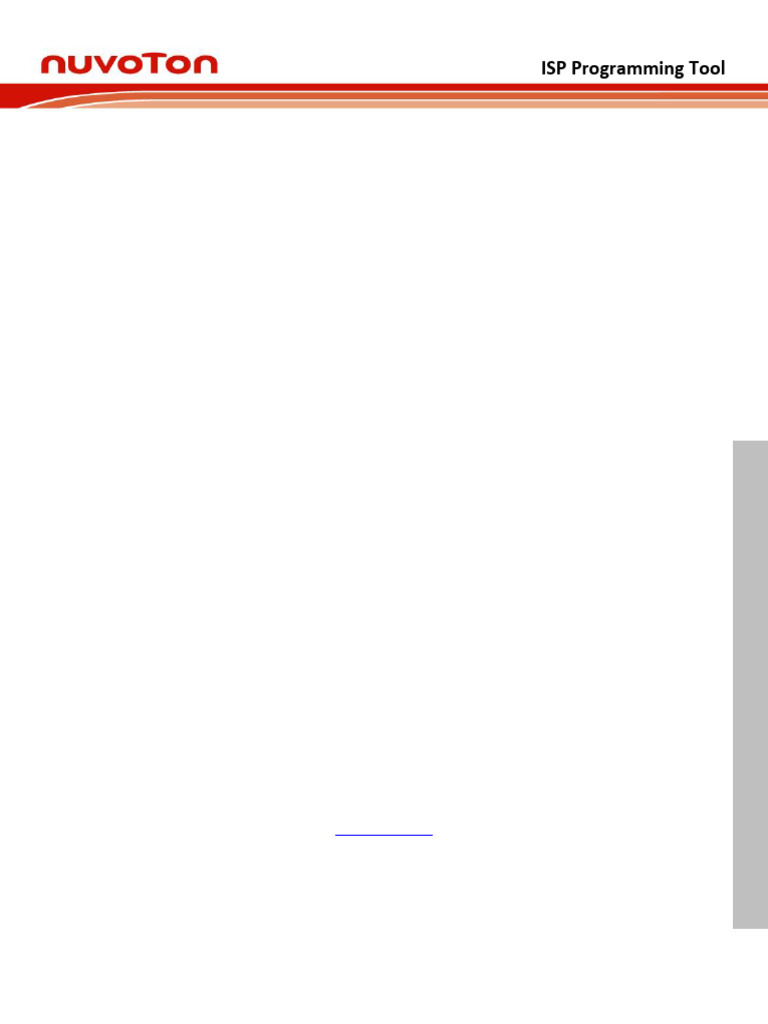 UM ISP Programming Tool EN Rev2.05 | PDF