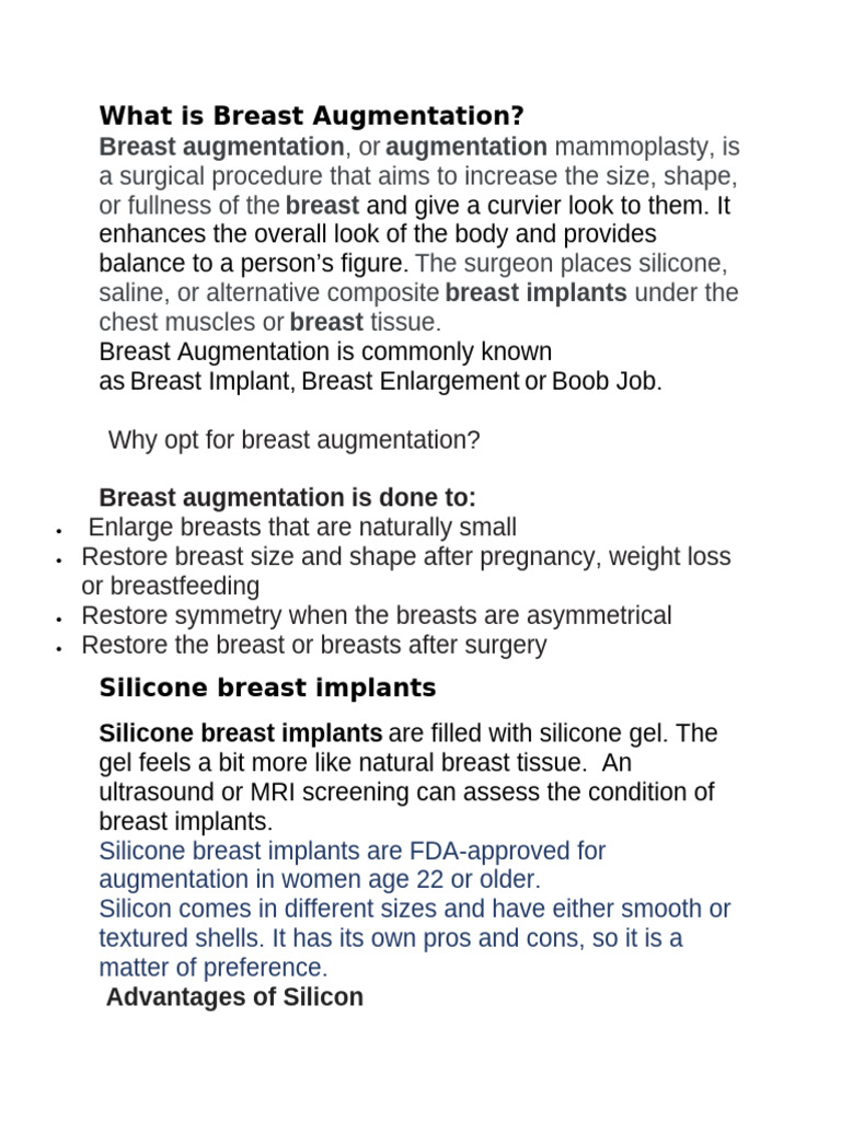 Breast Implants | PDF