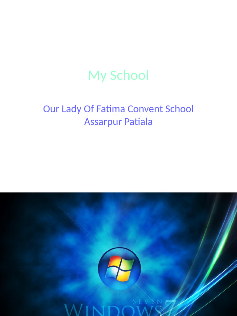 My School | PDF