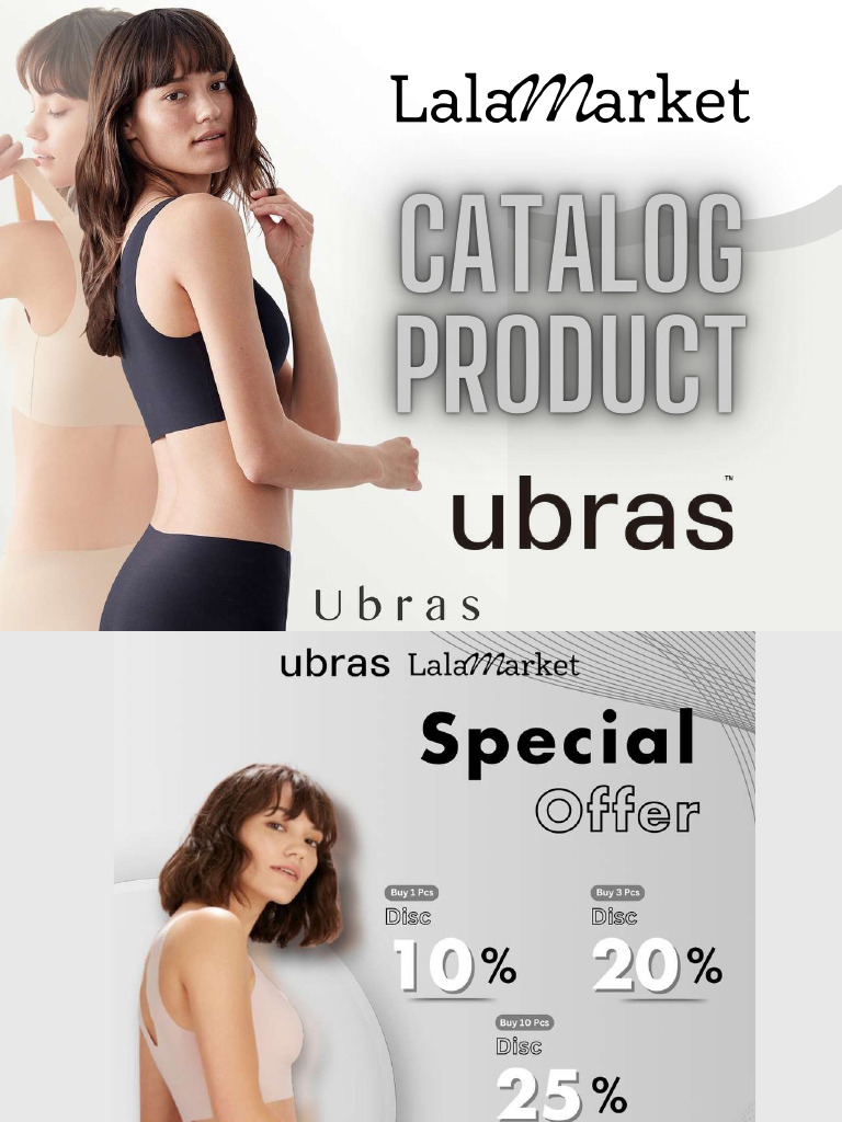Catalog Ubras X Lala Market 2024 | PDF | Textiles | Breast