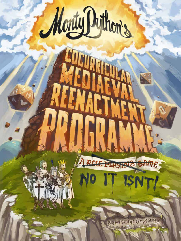 Monty Python S Cocurricular Mediaeval Reenactment Programme v1 | PDF
