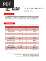 Polypropylene Material Properties Data Sheet | PDF | Strength Of ...