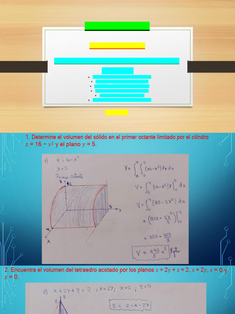 Ultima Tarea de Mate 3 | PDF