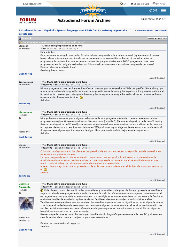 Astrodienst Forum Archive: Astrodienst Forum Español - Spanish Language ...