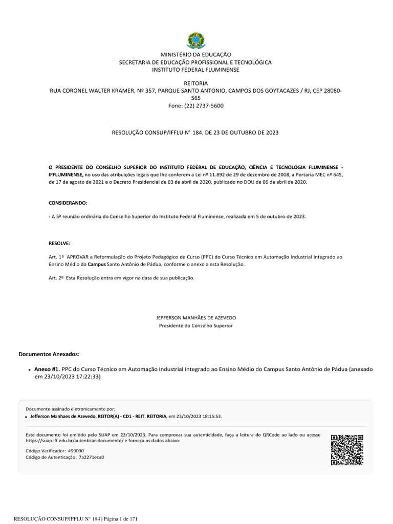 PPC Integrado (2023) | PDF