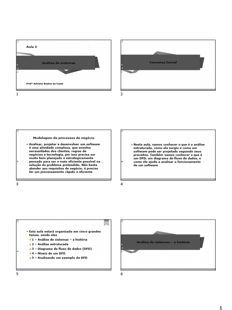 Slides - Aula 2 | PDF