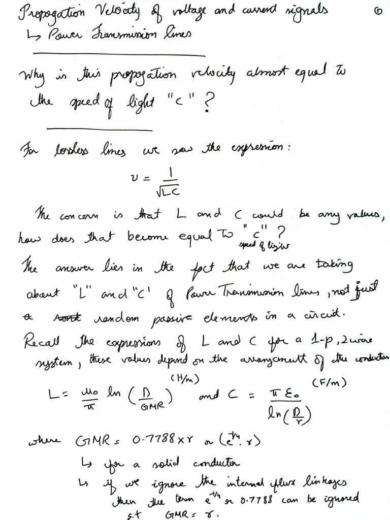Propagation Velocity | PDF