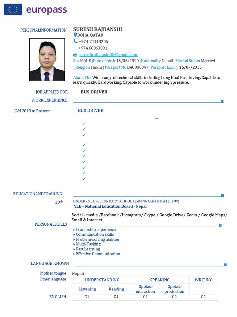 Suresh Rajbanshi Driver | PDF