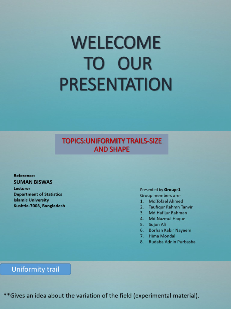DOF Presentation11 | PDF