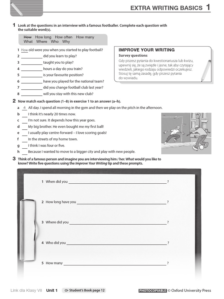 .Archlink L7 U1 Writing Basics Ws | PDF