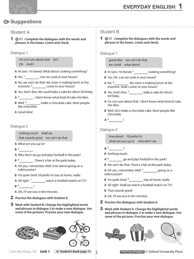 .Archlink L7 U1 Everyday English Ws | PDF