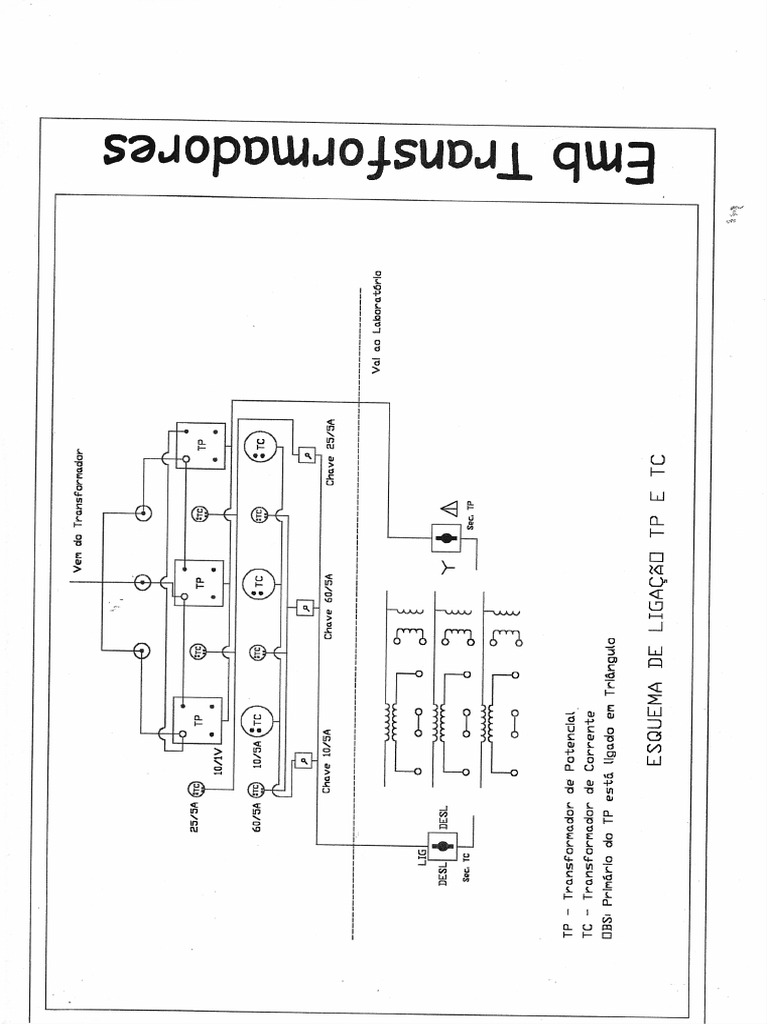 Esquema de Ligaçao TP e TC | PDF