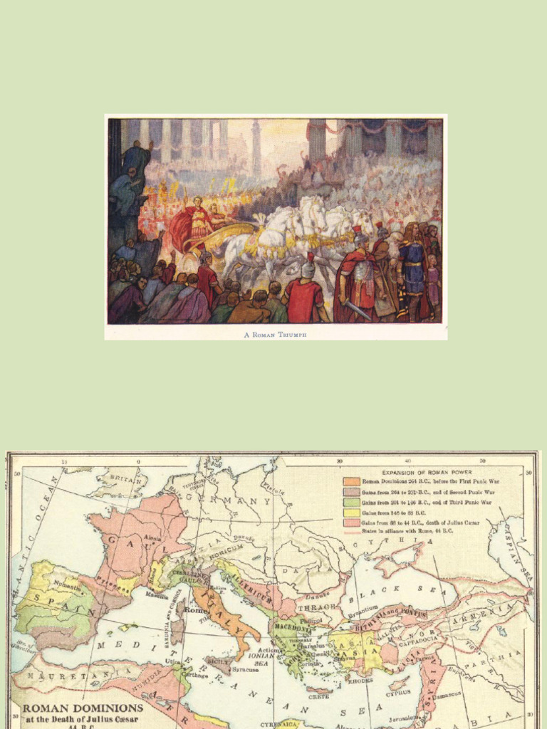 Rise and Fall of The Roman Empire | PDF