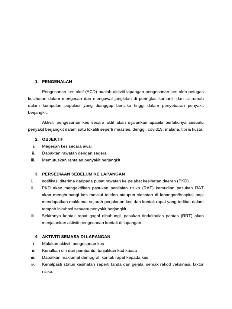 Buku Log Pengesanan Aktif Acd | PDF