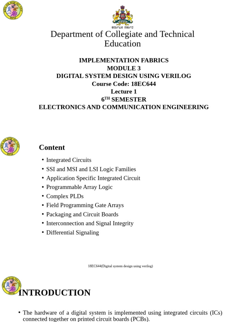 Ece 18ec644 M3 S1 PPT | PDF