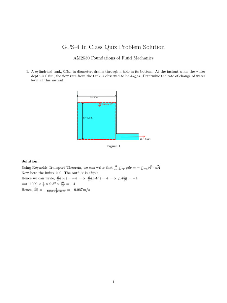 GPS-4 In-Class Quiz Solution | PDF | Teaching Methods & Materials ...