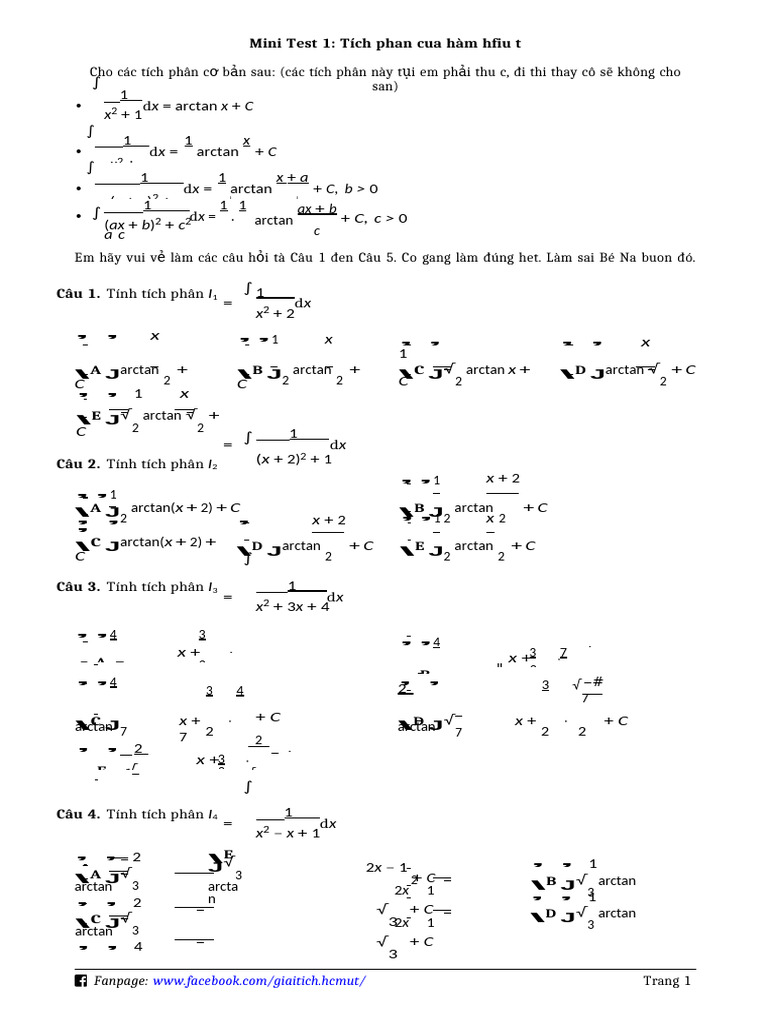 Mini Test 1 | PDF