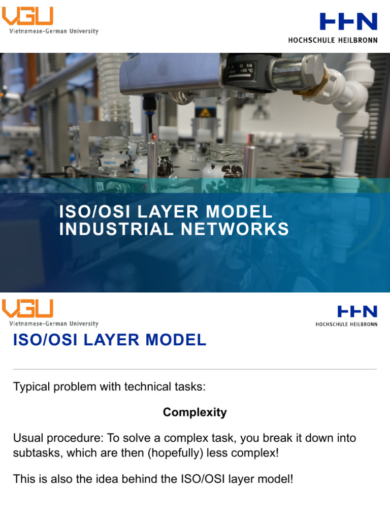 Industrial Networks ISO OSI 02 ISO - OSI en | PDF